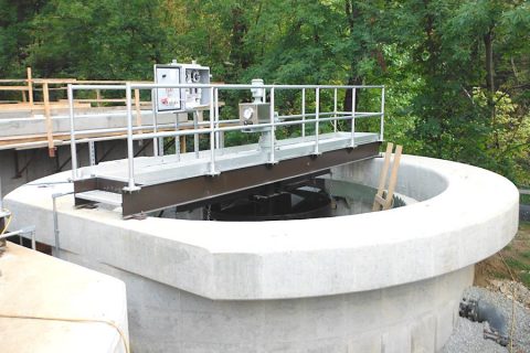 Bridge Supported Clarifiers – Envirodyne Systems Inc.